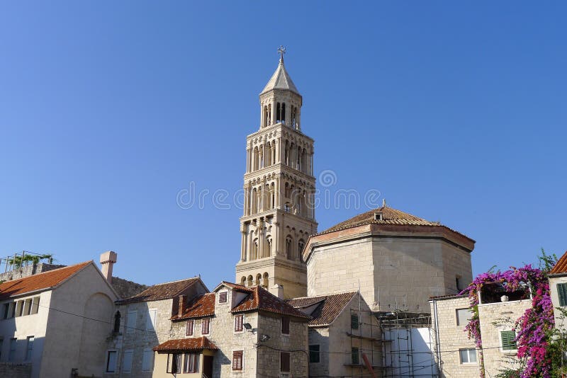 Ancient Split city stock image. Image of europe, historical - 33918815