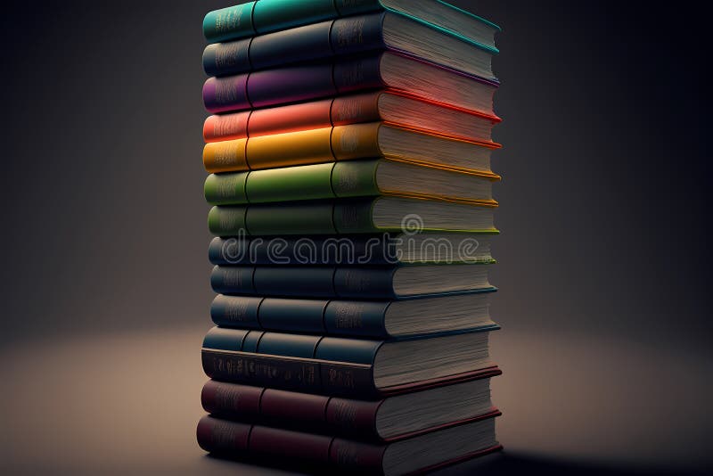 An Ancient Stack of Law Academic Books for Education, Representing the ...
