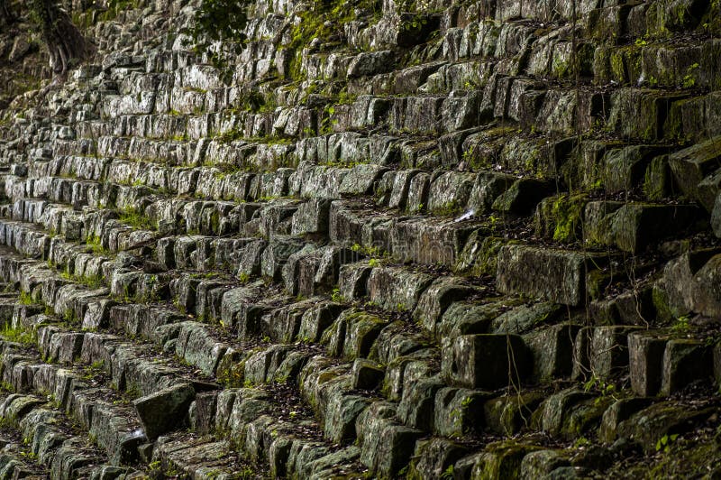 Crumbling Staircase stock photo. Image of roots, staircase - 58143666