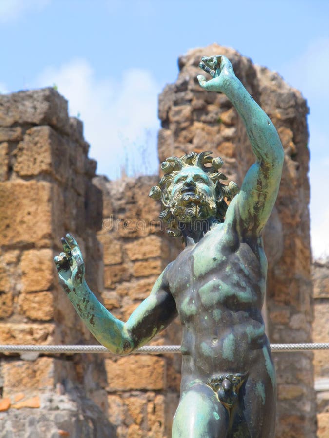 Ancient statue stock image. Image of classic, pompeii - 42893881