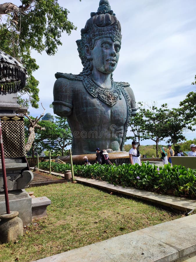 Ancient Statue of Garuda Wisnu Kencana Editorial Stock Image - Image of ...