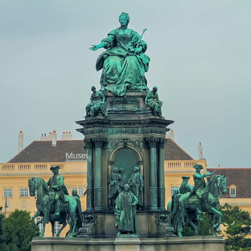Ancient Statue of the Grand Empress Editorial Image - Image of europe ...