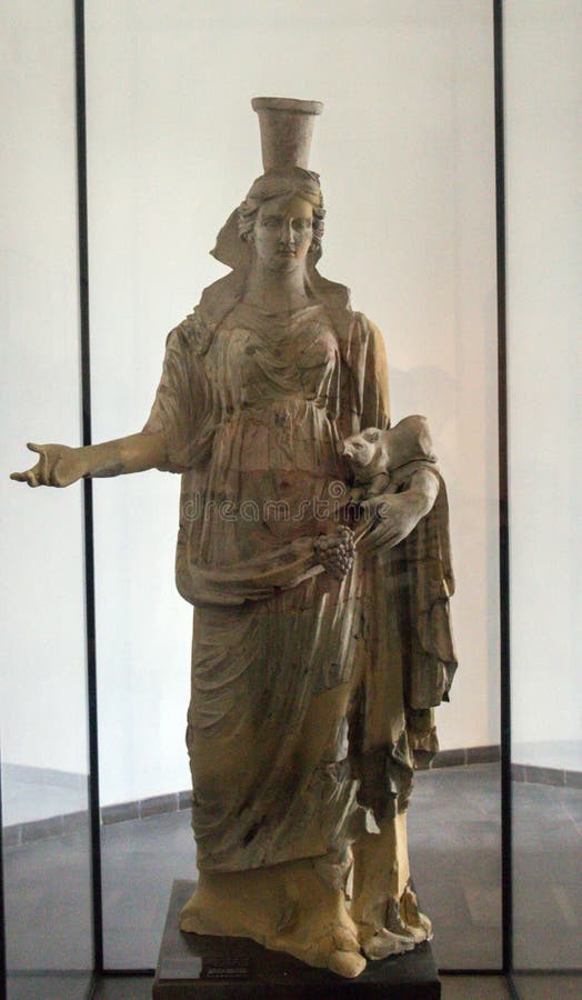 Ancient Statue Sculpture at the Bardo National Museum Stock Image ...