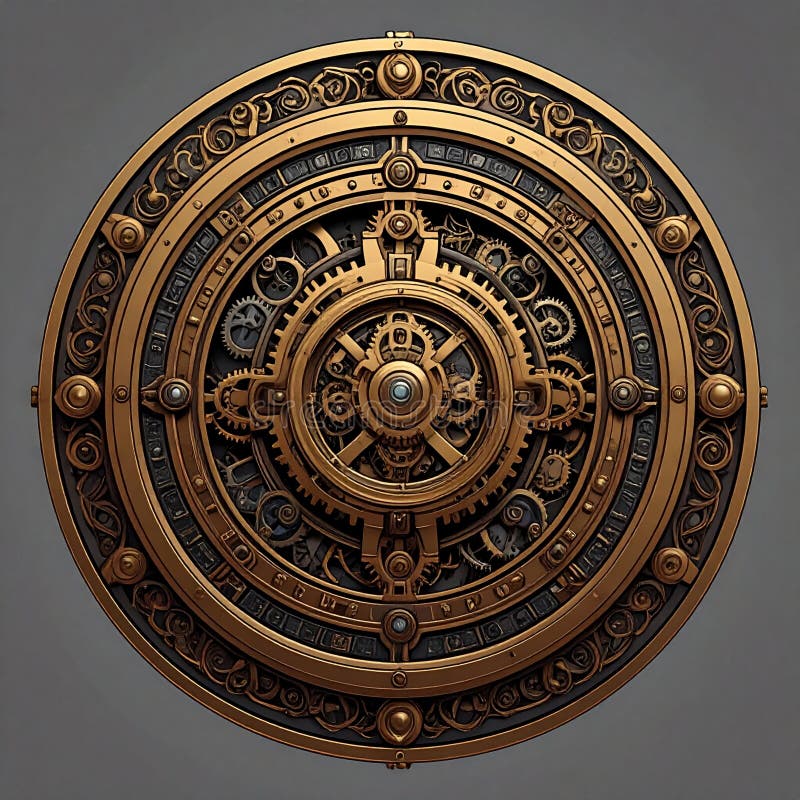 Ancient Clockwork Device Stock Illustrations – 328 Ancient Clockwork ...