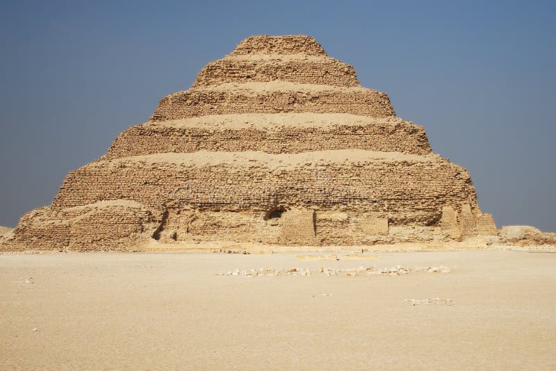 The Step Pyramid of Djoser in Egypt, Famous, Landmark Stock Photo ...