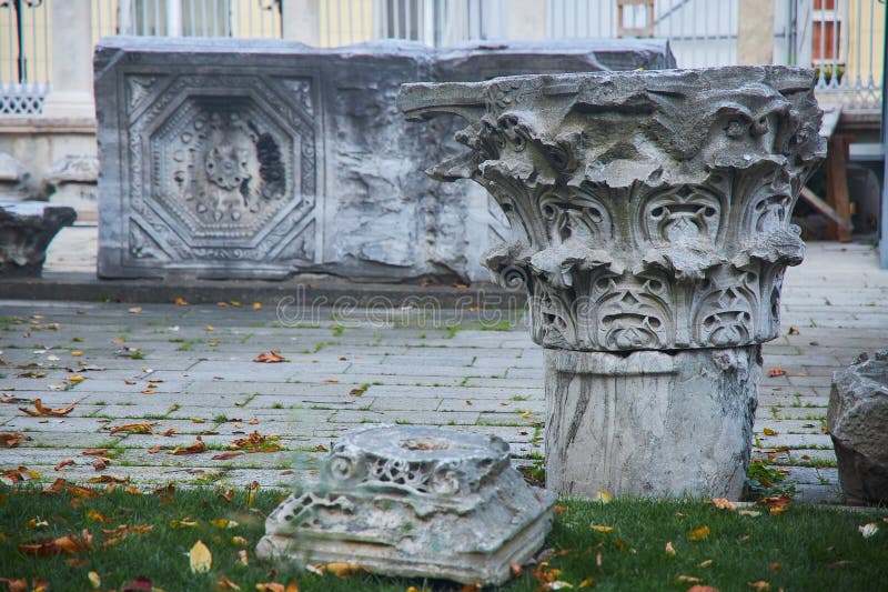 Ancient Stone Dungeon Under the Castle or an Ancient Building from the ...