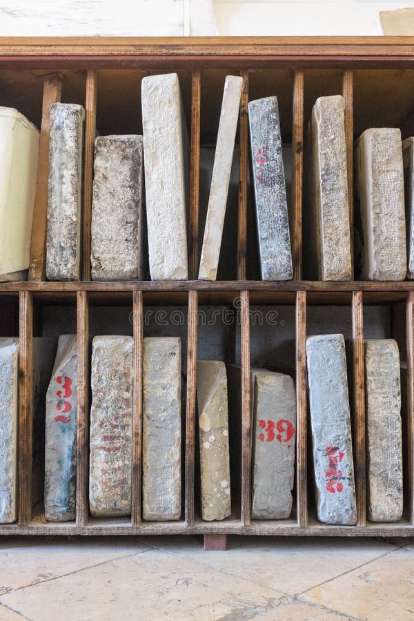 Ancient bookshelves stock image. Image of business, class - 1851891