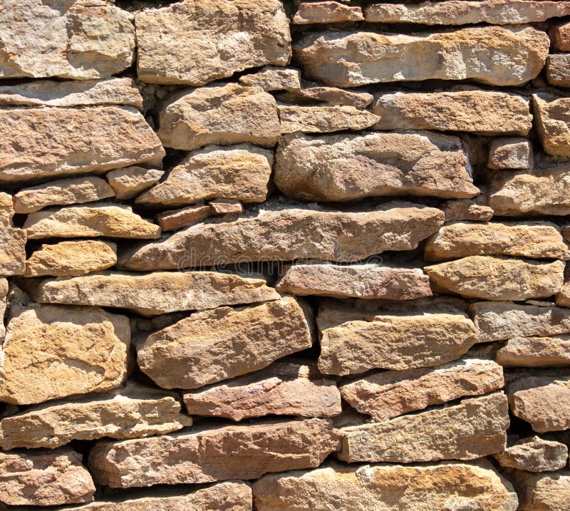 Ancient Stone Bricks in the Wall As a Background. Texture Stock Image ...