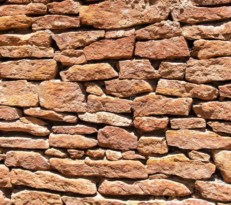 Ancient Stone Bricks in the Wall As a Background. Texture Stock Image ...
