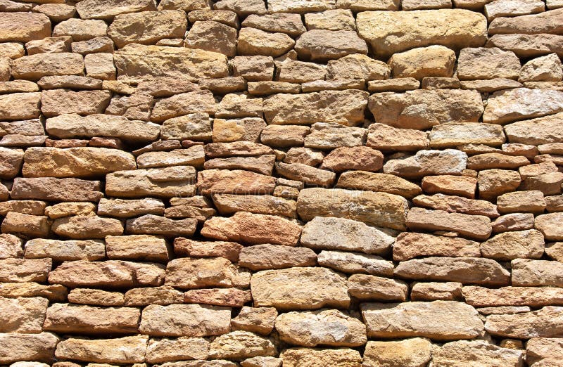 Ancient Stone Bricks in the Wall As a Background. Texture Stock Photo ...