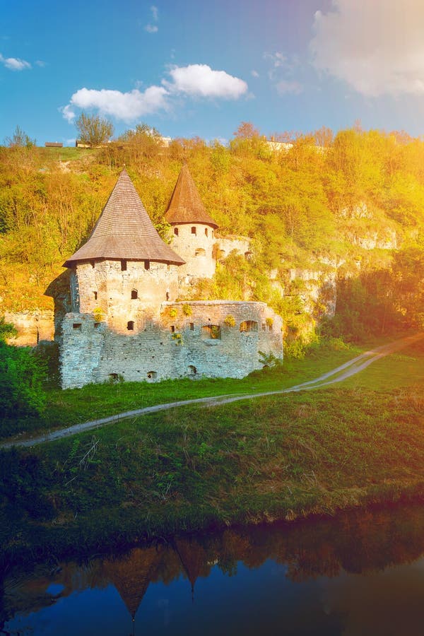 Ancient stone castle stock photo. Image of historical - 58127500