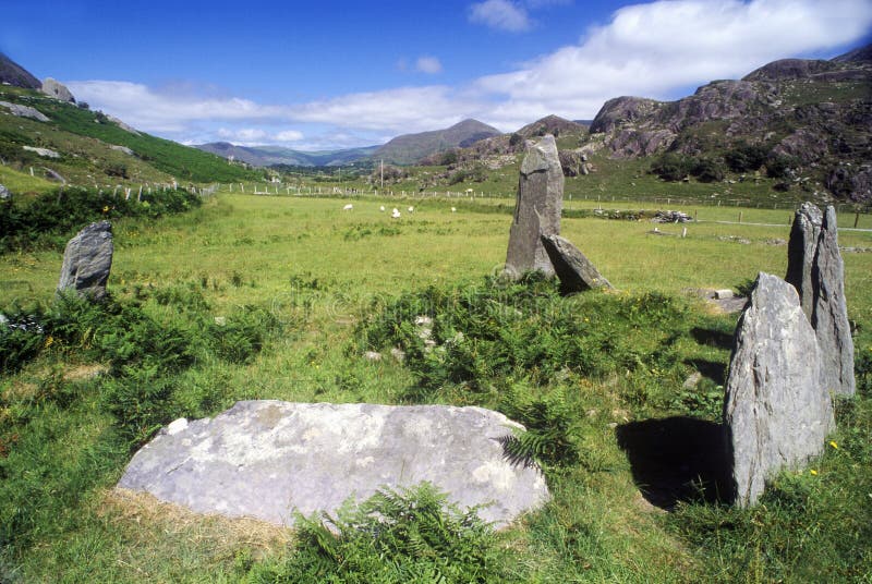 Ancient Stone Circle in Cork, Ireland Stock Photo - Image of ancient ...