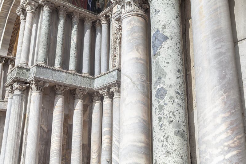 Ancient stone columns stock image. Image of baroque - 102206071