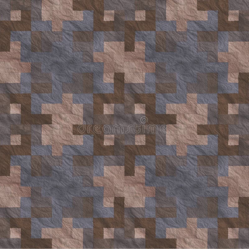 Ancient Stone Floor Seamless Pattern Stock Illustration - Illustration ...