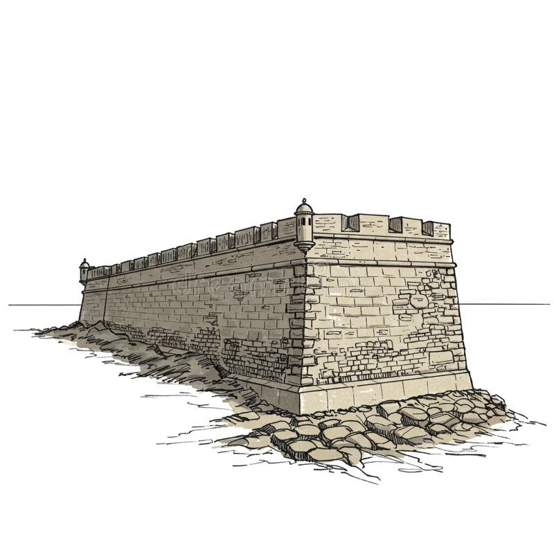 Crenelated Parapet Stock Illustrations – 8 Crenelated Parapet Stock ...