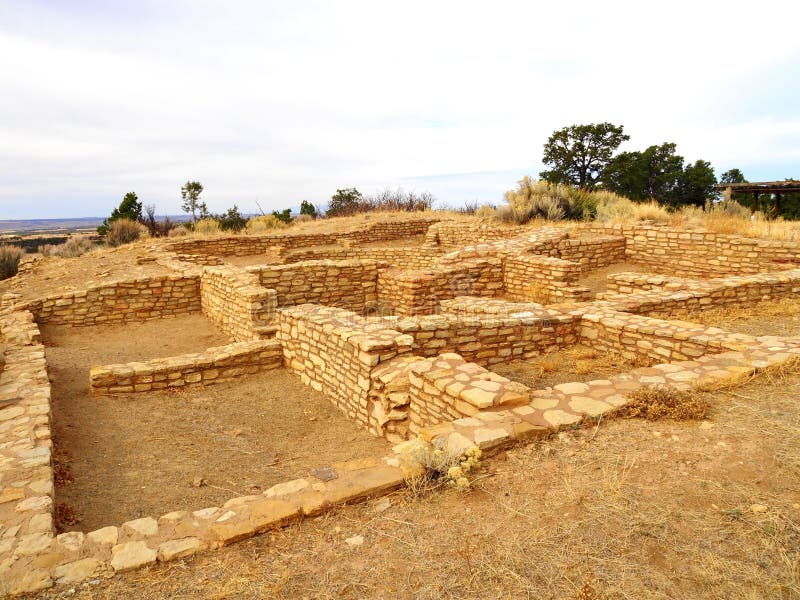 Ancient Stone Foundation Ruins in Colorado Stock Photo - Image of rock, fortification: 372034442