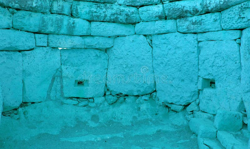 Ancient Stone Monument in Malta Stock Image - Image of europe, island ...