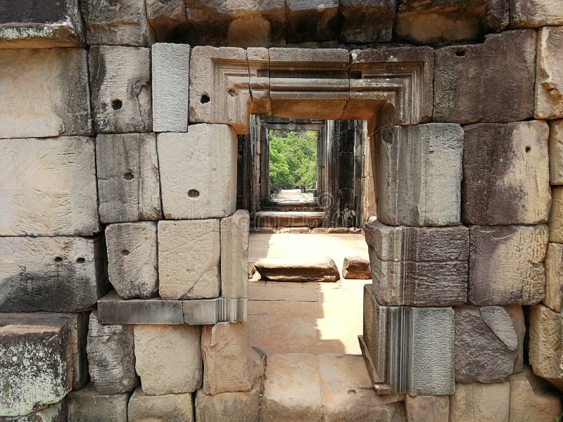 Ancient stone passage stock photo. Image of gates, stones - 122423170