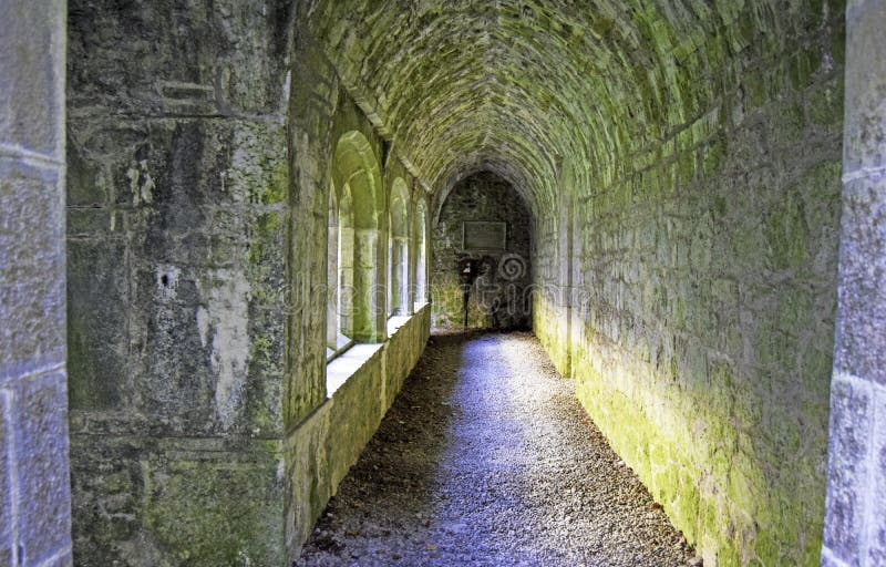 Ancient passageway stock image. Image of cathedral, daytime - 28666135