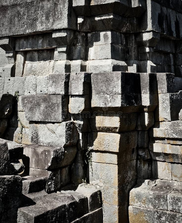 Ancient Stone Polygonal Masonry. Stone Wall Background Stock Photo ...