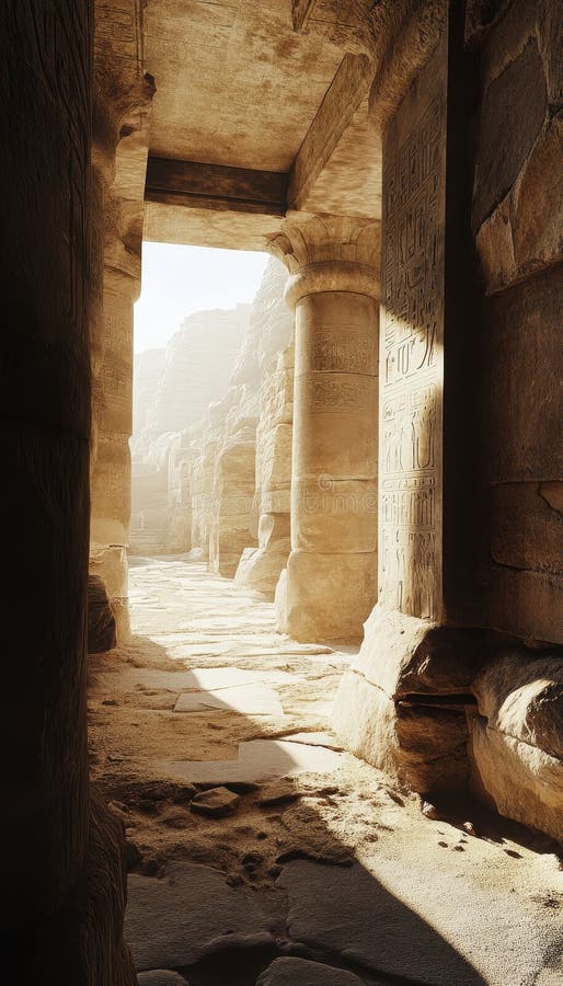 Ancient Stone Ruins in the Desert Weathered Structures Whisper Secrets ...