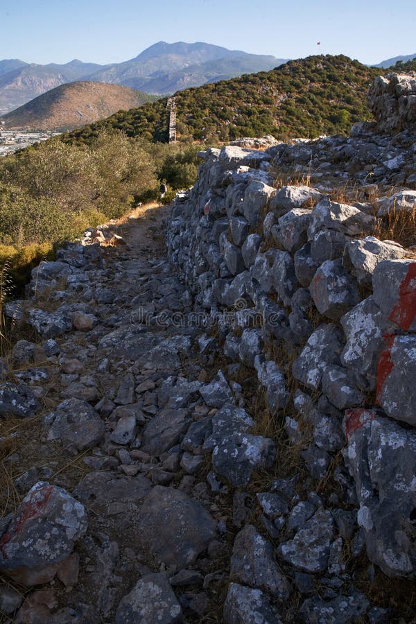 730 Hiking Ancient Lycian Way Stock Photos - Free & Royalty-Free Stock ...