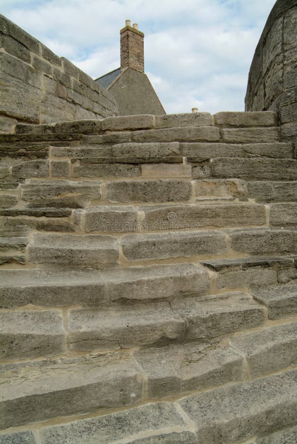Ancient stone steps stock photo. Image of history, crowland - 9418
