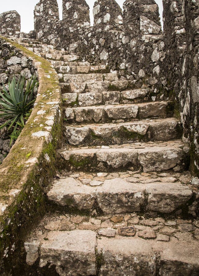Ancient stone steps stock photo. Image of sintra, stairs - 51123970