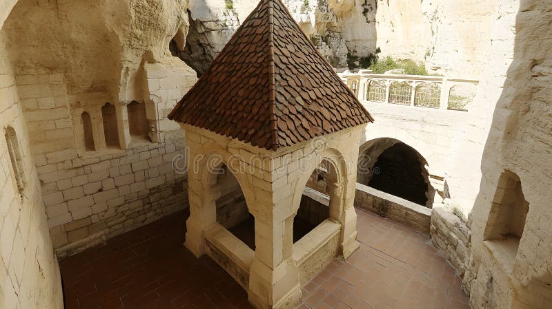 Ancient Stone Structure in Cave Monastery, Good Resolution Stock Photo ...