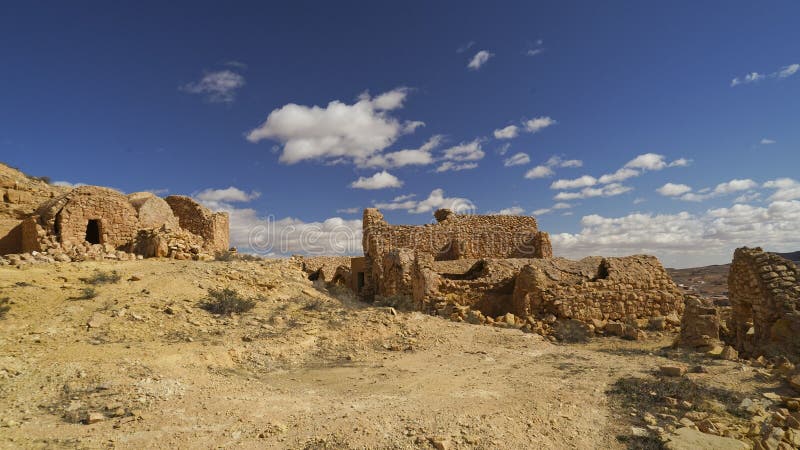 Ksar Jra, a Typical Berber Fortified Village Composed of Granaries and ...