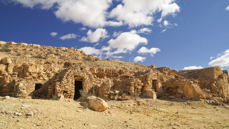 Ksar Jra, a Typical Berber Fortified Village Composed of Granaries and ...