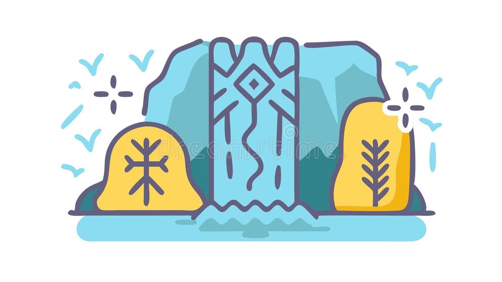 Ancient Stone Tablets, Historical Knowledge and Wisdom. Vector Design ...