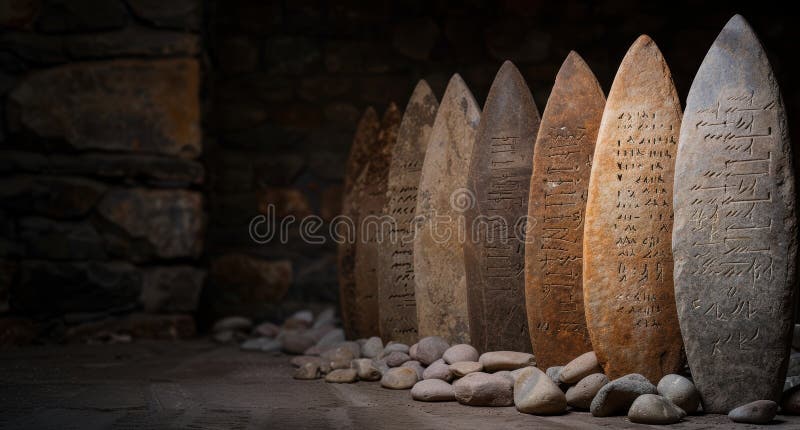 Ancient Tablets Stock Illustrations – 360 Ancient Tablets Stock ...