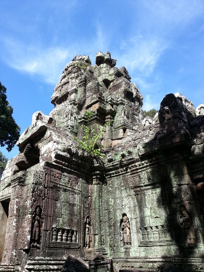 Ancient Stone Temple stock image. Image of faithfully - 54466447