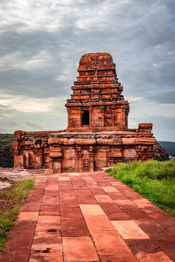 Ancient Stone Temple Isolated with Dramatic Sky in the Morning from ...