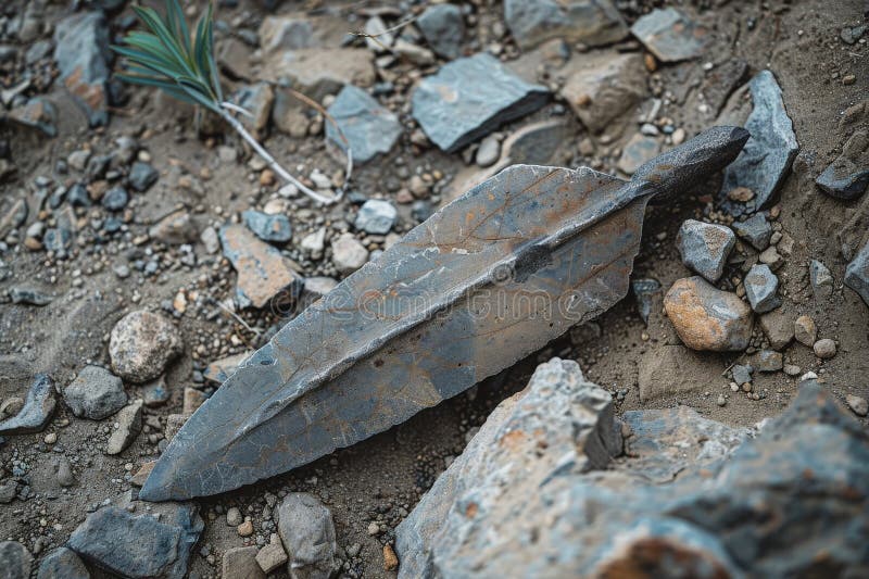 Stone Tool Icon in Cartoon Style Isolated on White Background. Stone ...