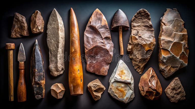 Ancient Stone Tools a Glimpse into Prehistoric Craftsmanship and Flint ...