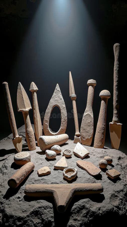 316 Ancient Prehistoric Stone Age Tools Stock Photos - Free & Royalty ...