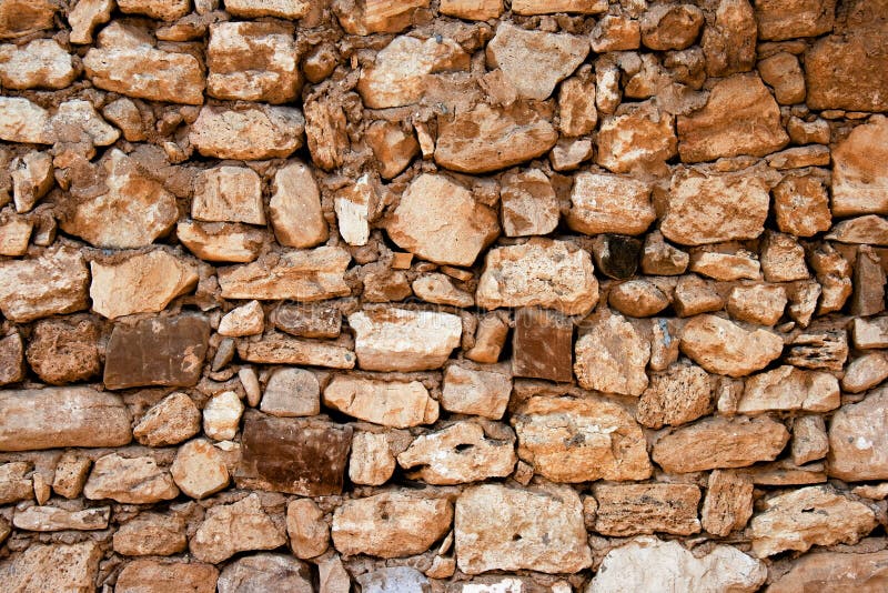 Large Rough Natural Stone Wall - Seamless Texture for Design Stock ...