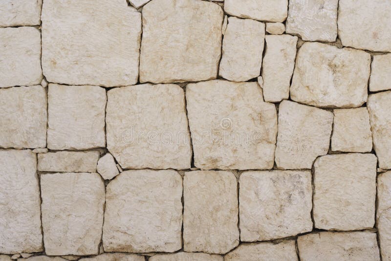 Ancient Stone Wall Background. Old Texture Stonework Material of ...