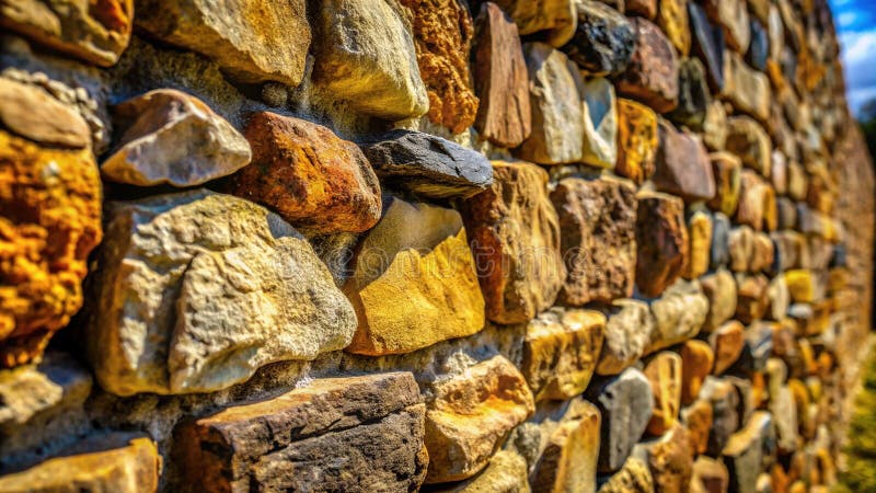 Ancient Stone Wall Texture a Grungy Rustic Background for Design ...