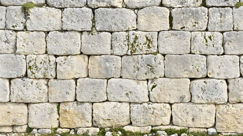 Ancient Stone Wall Texture Seamless Pattern Stock Photo Stock ...