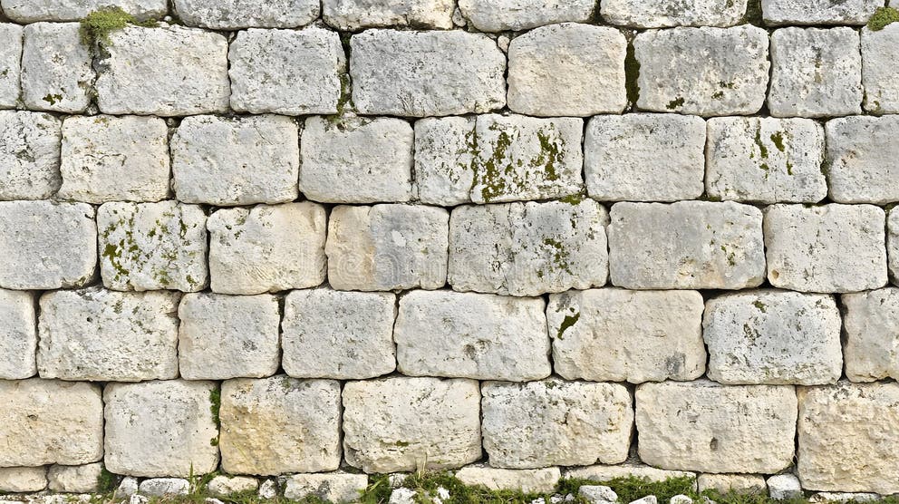 Ancient Stone Wall Texture Seamless Pattern Stock Photo Stock ...