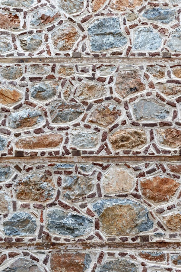 Ancient Stone Wall, Vertical Background Photo Texture Stock Photo ...