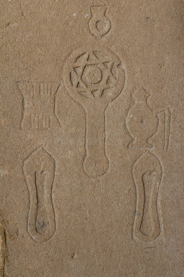 Ancient Stones with Drawings Editorial Image - Image of caucasus ...