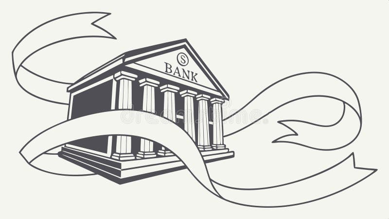 Classical Building Icon, Depicting Architecture Symbol and Ancient ...