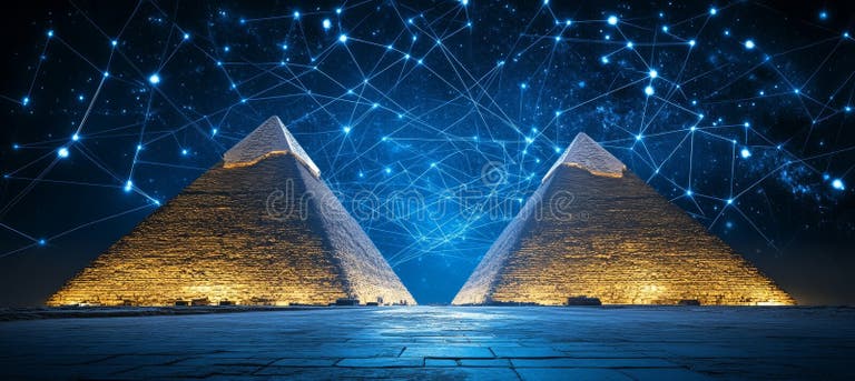 Ancient Structures of an Advanced Global Network Illuminated Over the ...