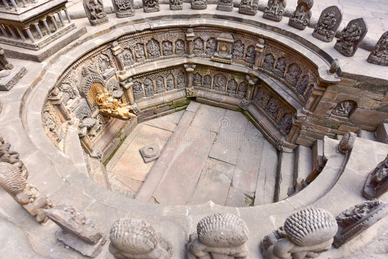 Ancient Patan Royal Palace Complex in Lalitpur, Nepal Editorial Image ...