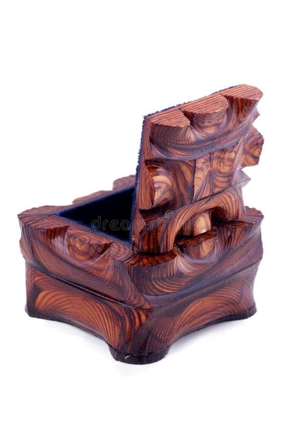 Ancient style wooden box stock photo. Image of mysterious - 18880030