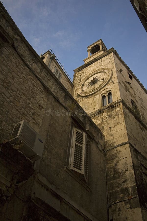 Ancient sun clock stock photo. Image of touristic, outdoor - 5983296